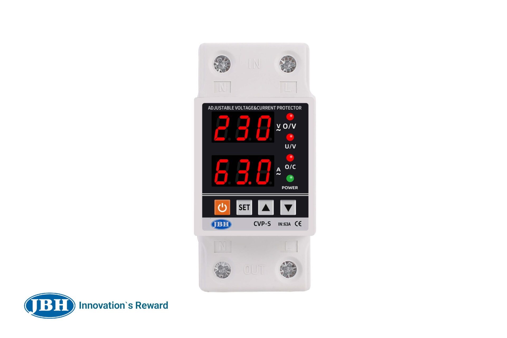 محافظ ولتاژ-جریان تكفاز 63 و 80 آمپر JBH – فروشگاه الکتروژنکو