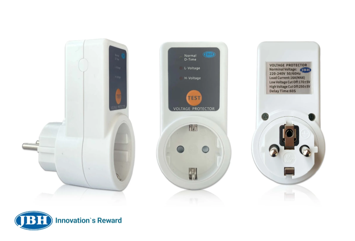 محافظ ولتاژ پلاگین 16 آمپر غیرقابل تنظیم JBH – فروشگاه الکتروژنکو